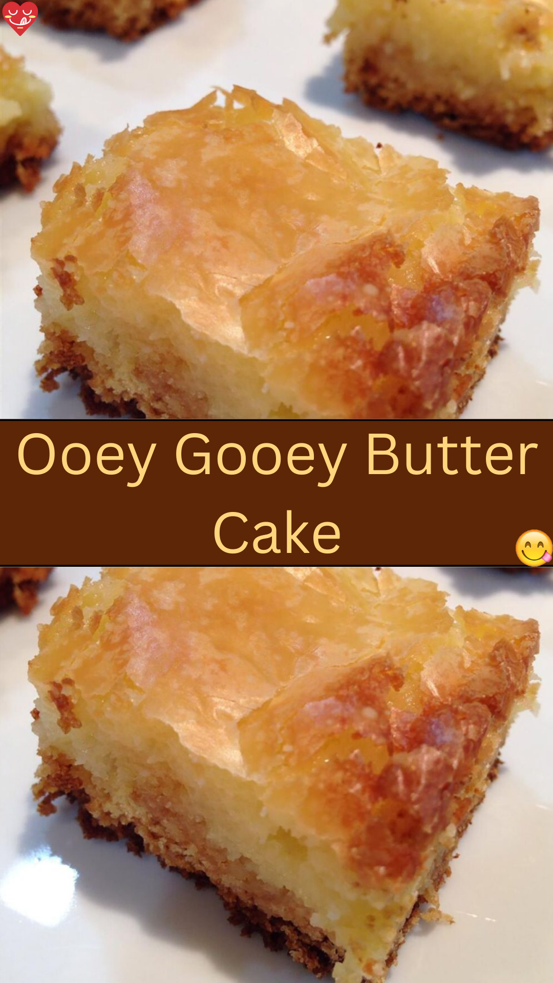 Ooey Gooey Butter Cake - Family Dinner Recipes