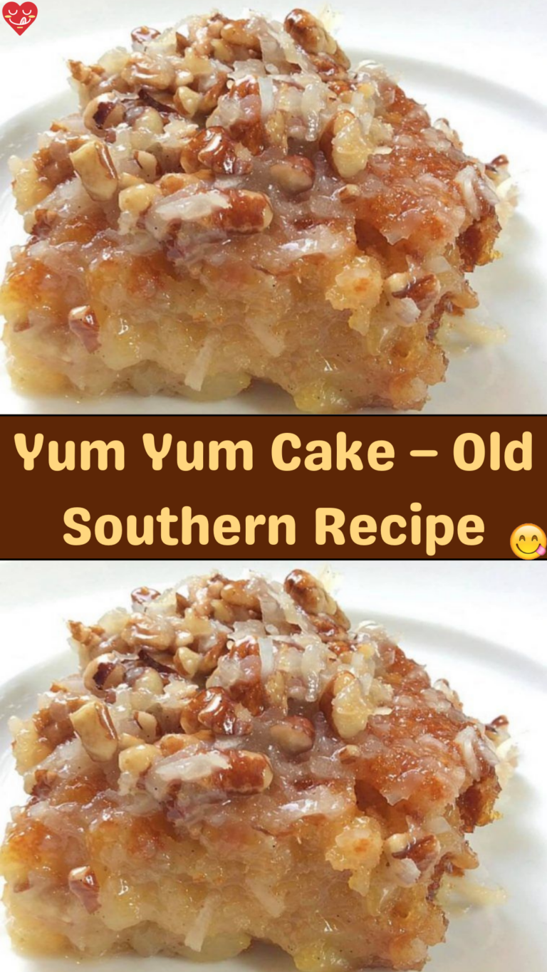 Yum Yum Cake – Old Southern Recipe - Family Dinner Recipes