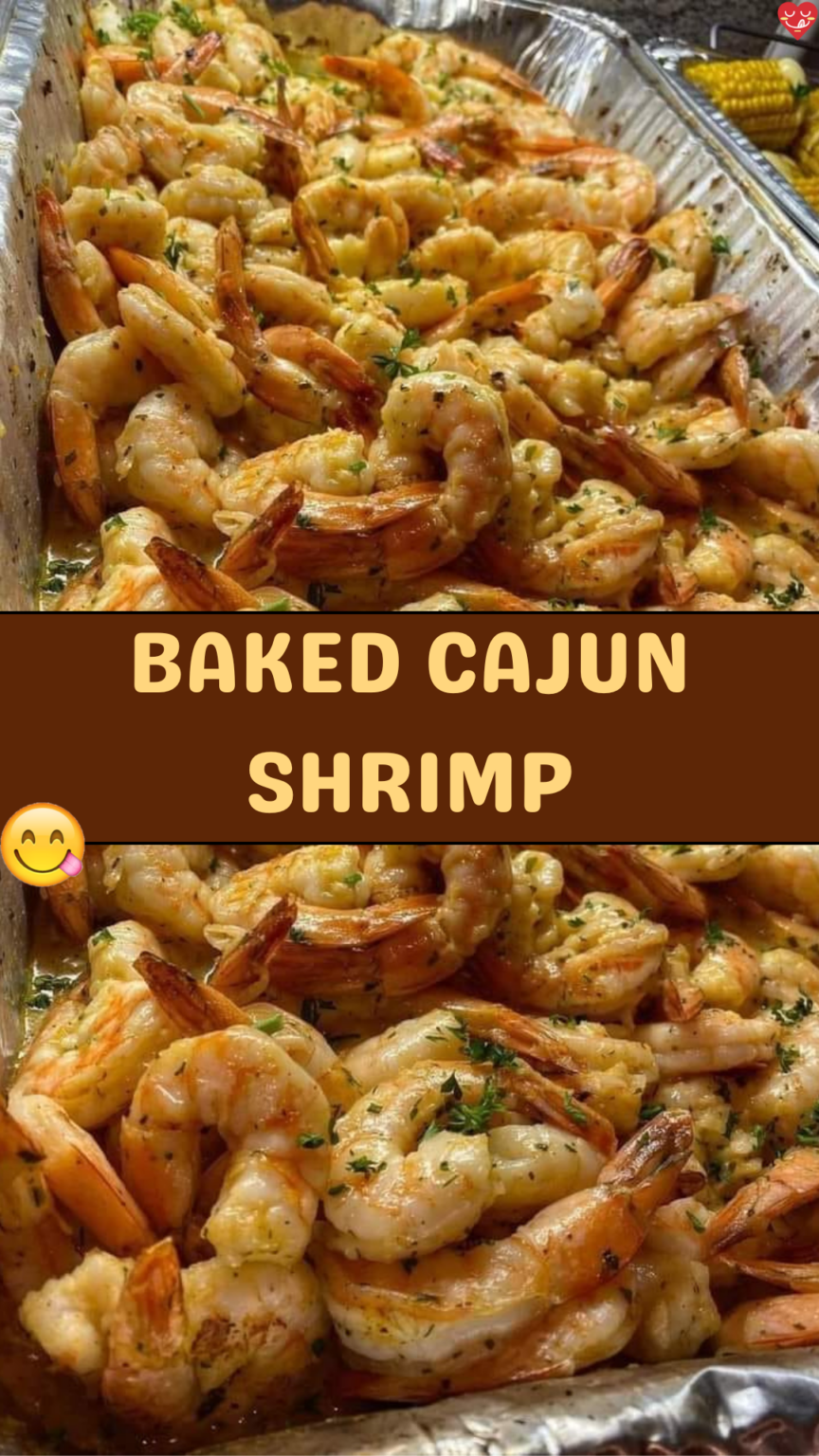 BAKED CAJUN SHRIMP - Family Dinner Recipes