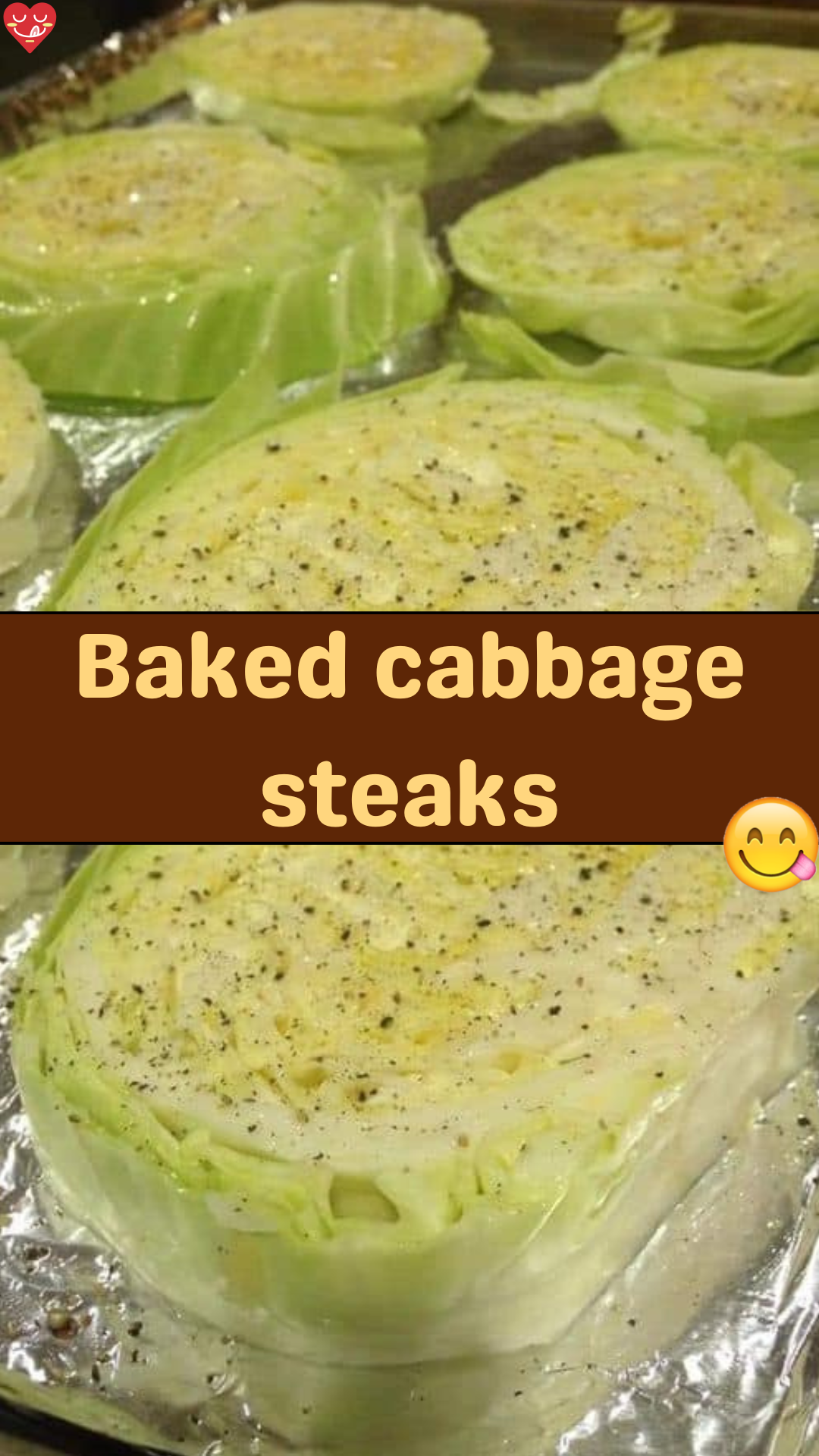 Baked cabbage steaks - Family Dinner Recipes