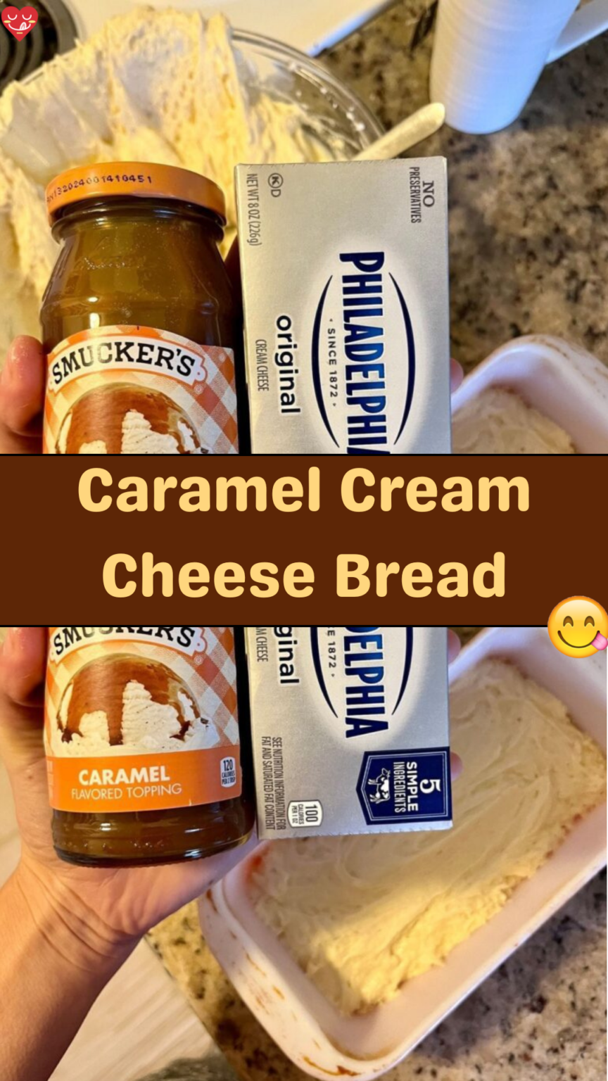 Caramel Cream Cheese Bread - Family Dinner Recipes