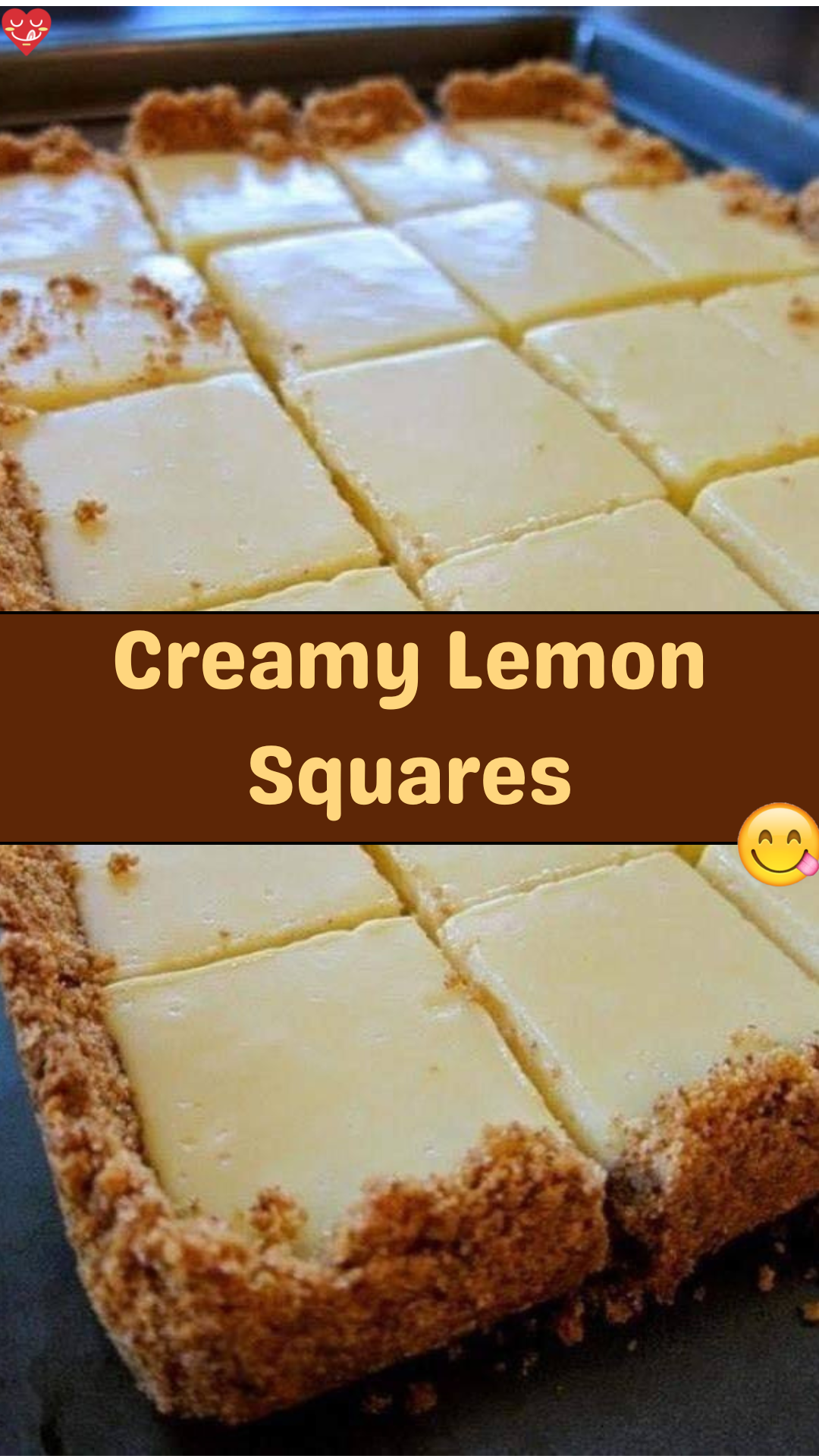 Creamy Lemon Squares - Family Dinner Recipes