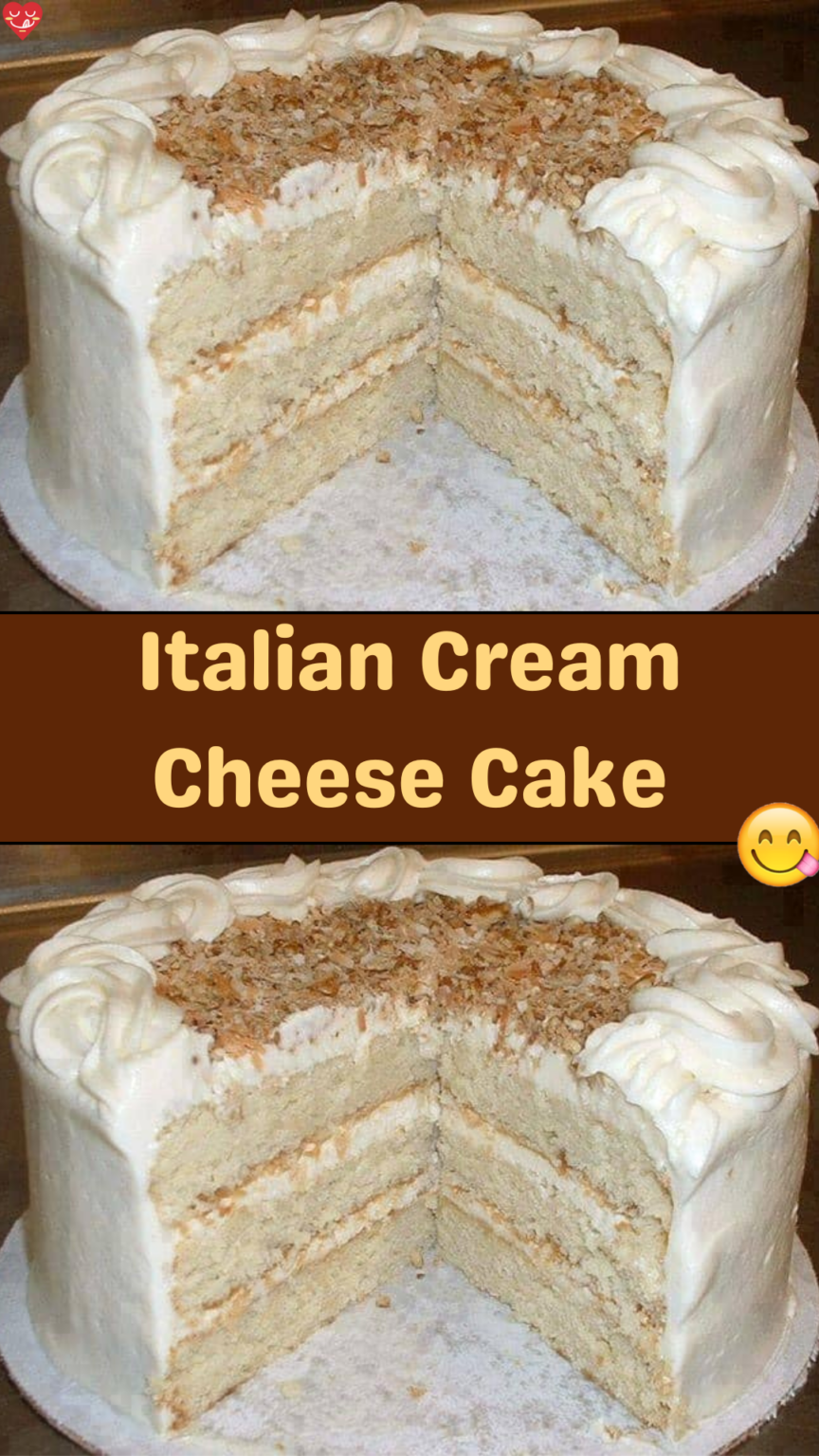 Italian Cream Cheese Cake - Family Dinner Recipes