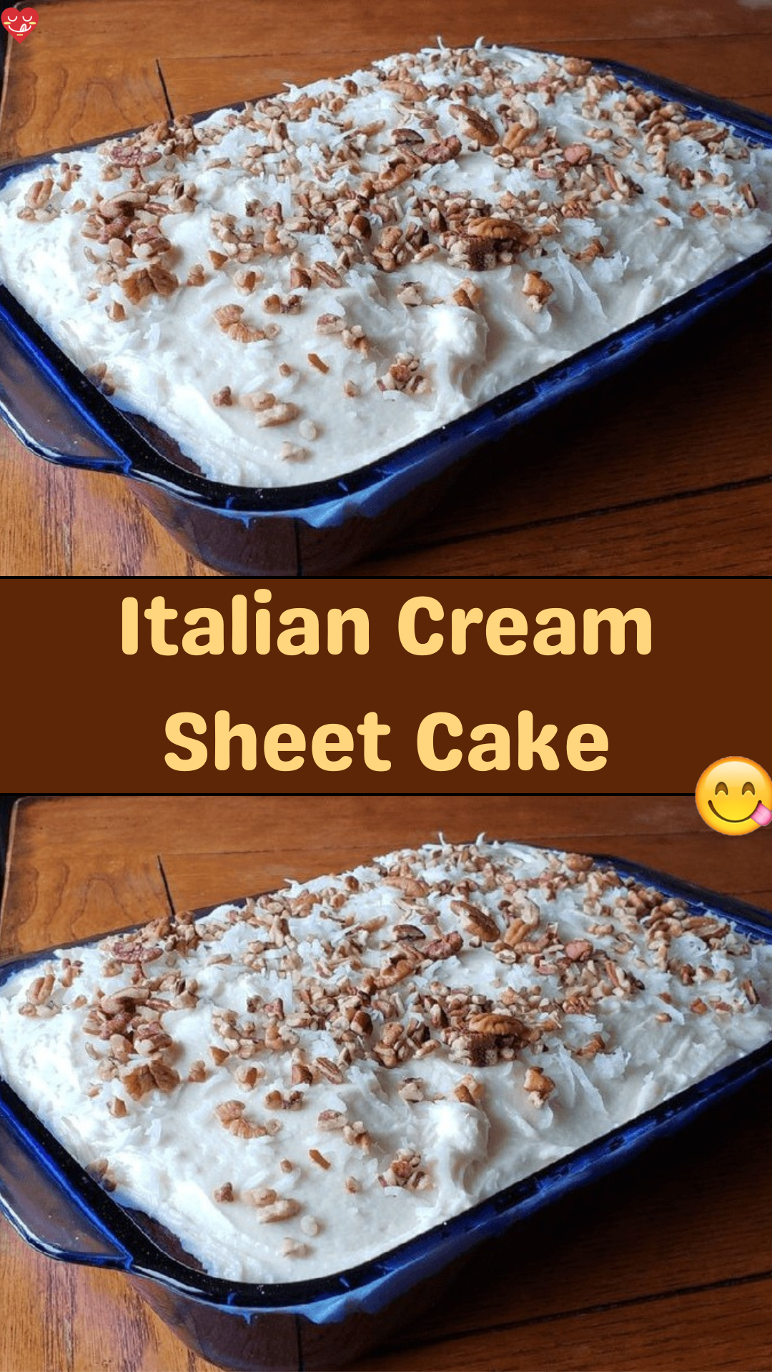 Italian Cream Sheet Cake - Family Dinner Recipes