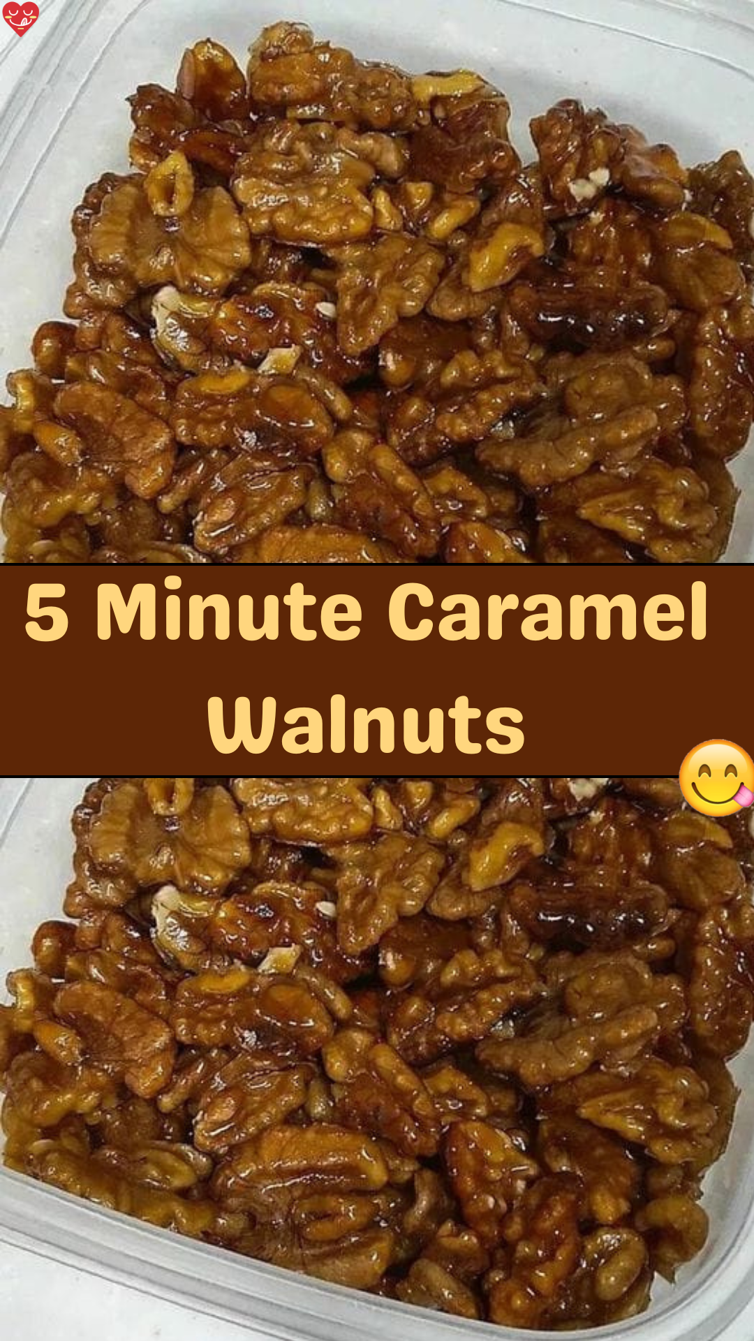 5 Minute Caramel Walnuts - Family Dinner Recipes