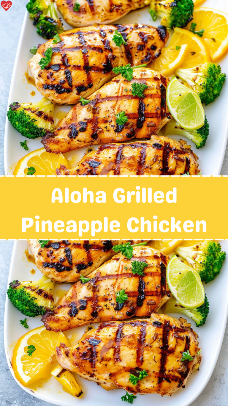 Aloha Grilled Pineapple Chicken - Family Dinner Recipes