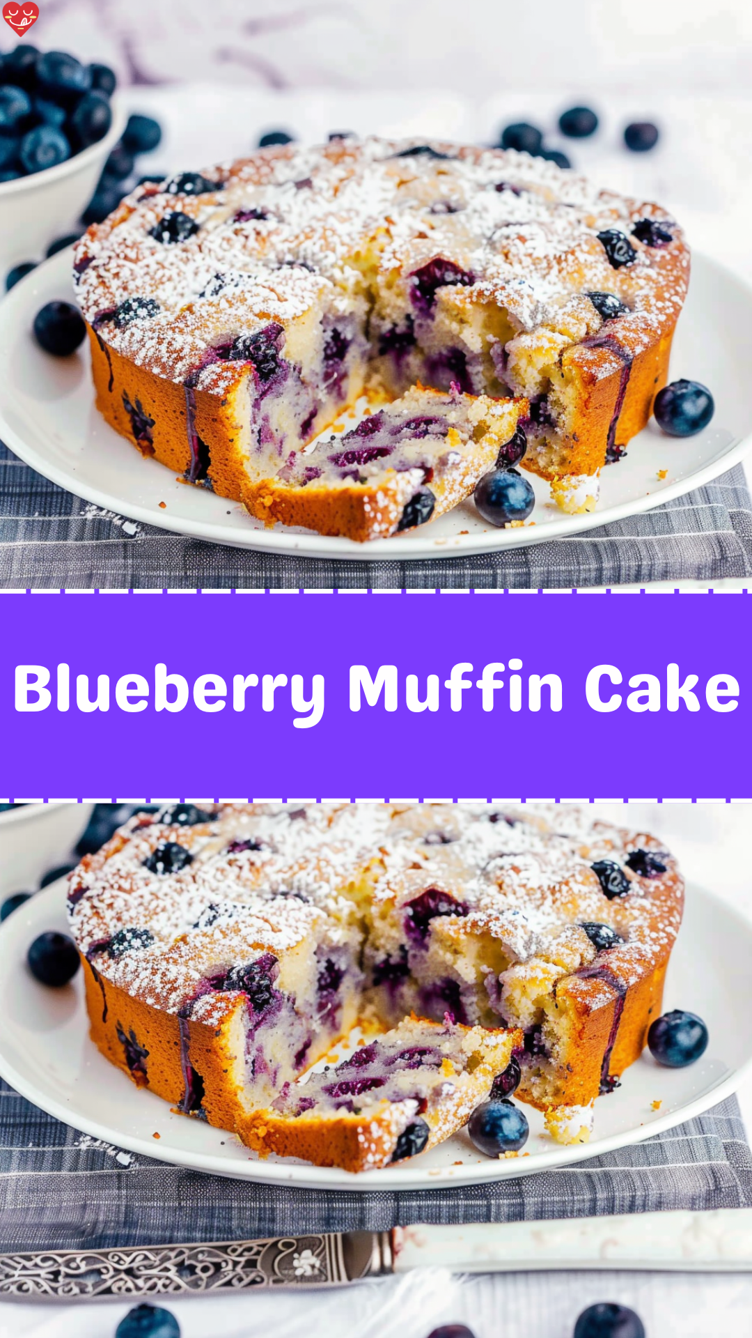 Blueberry Muffin Cake - Family Dinner Recipes