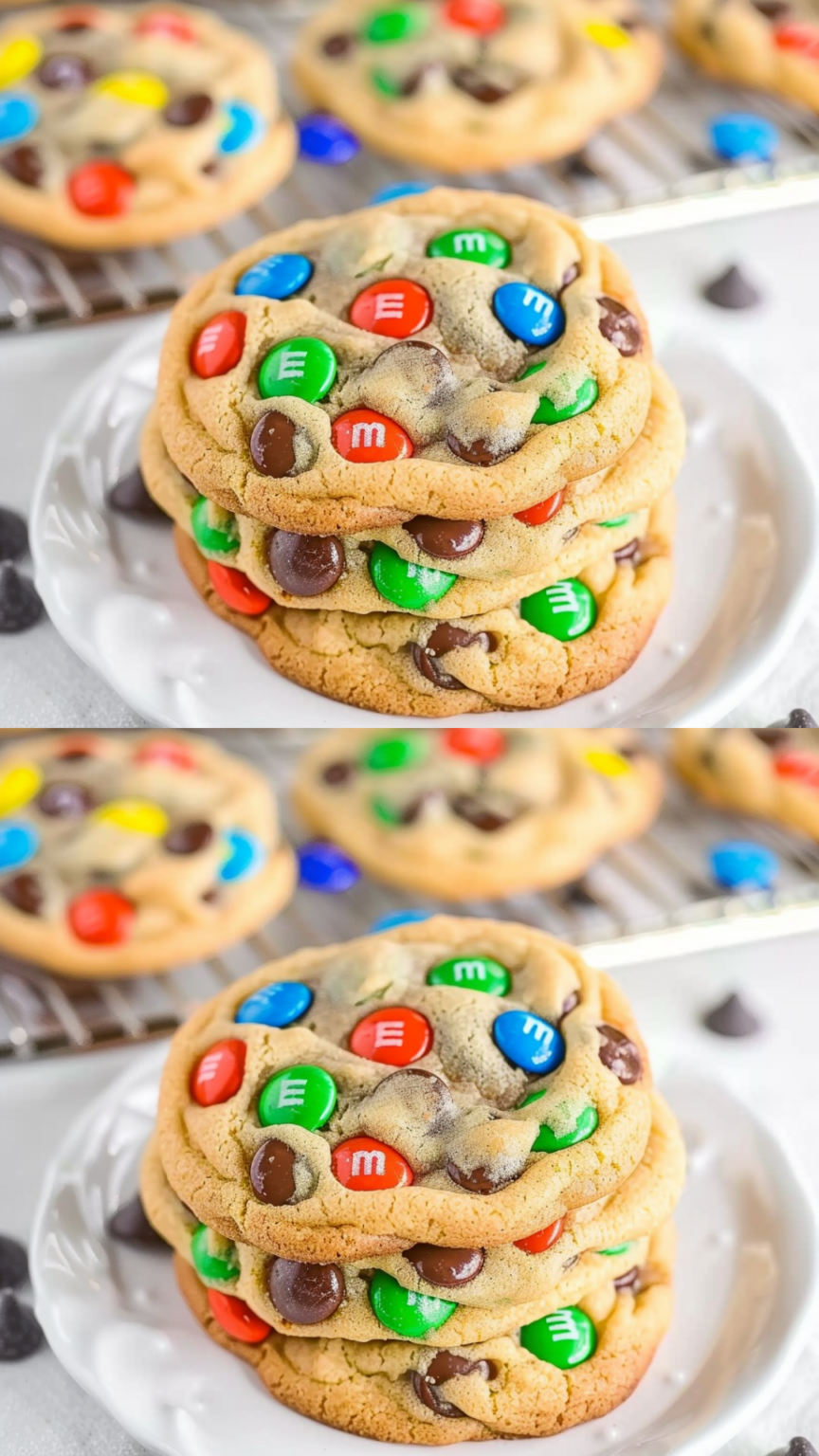 Chocolate Chip M&M’S Cookies - Family Dinner Recipes