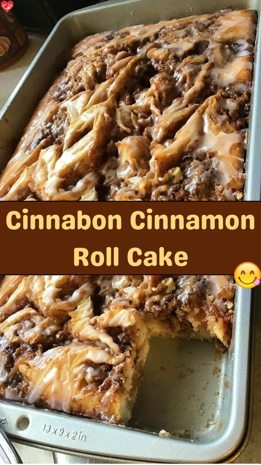 Cinnabon Cinnamon Roll Cake - Family Dinner Recipes