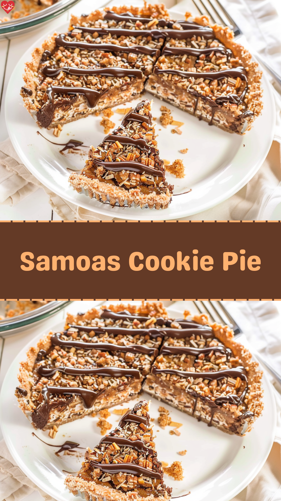 Samoas Cookie Pie - Family Dinner Recipes