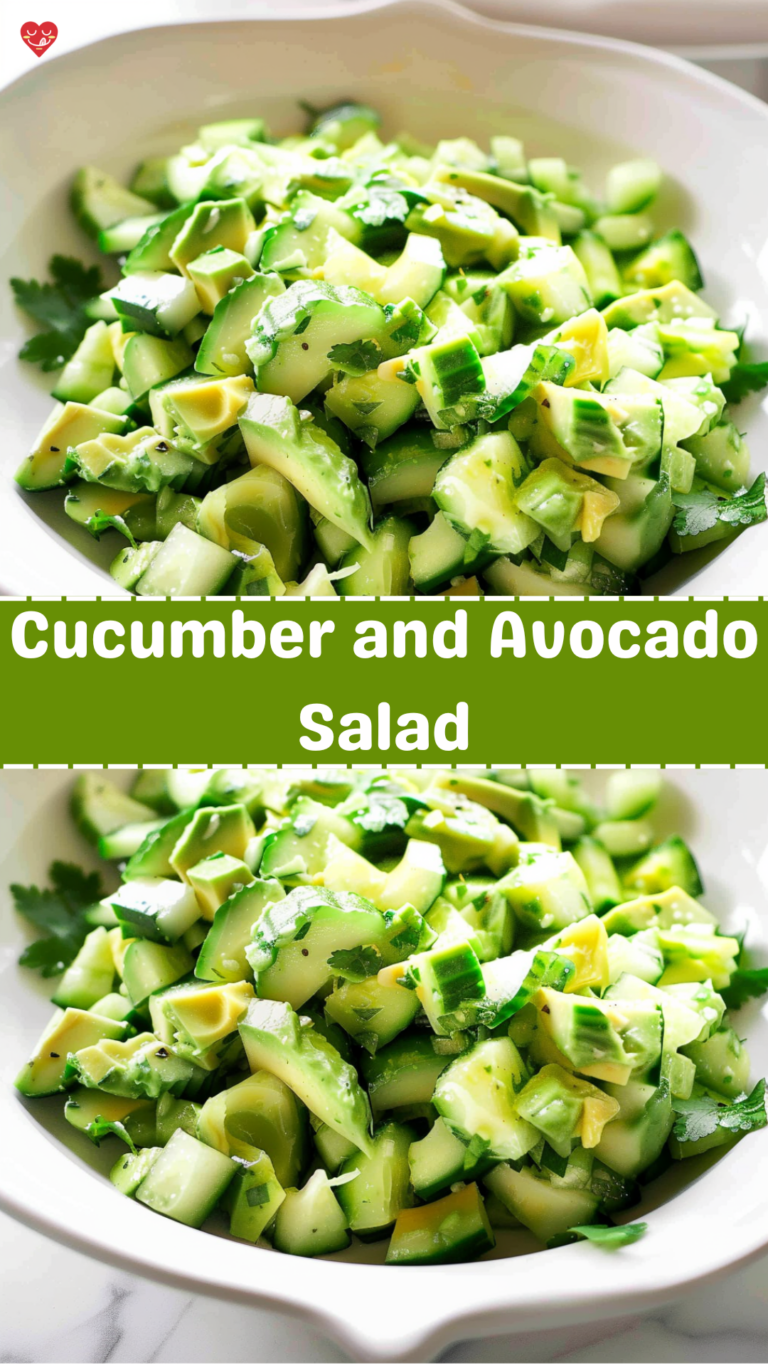 Cucumber and Avocado Salad - Family Dinner Recipes