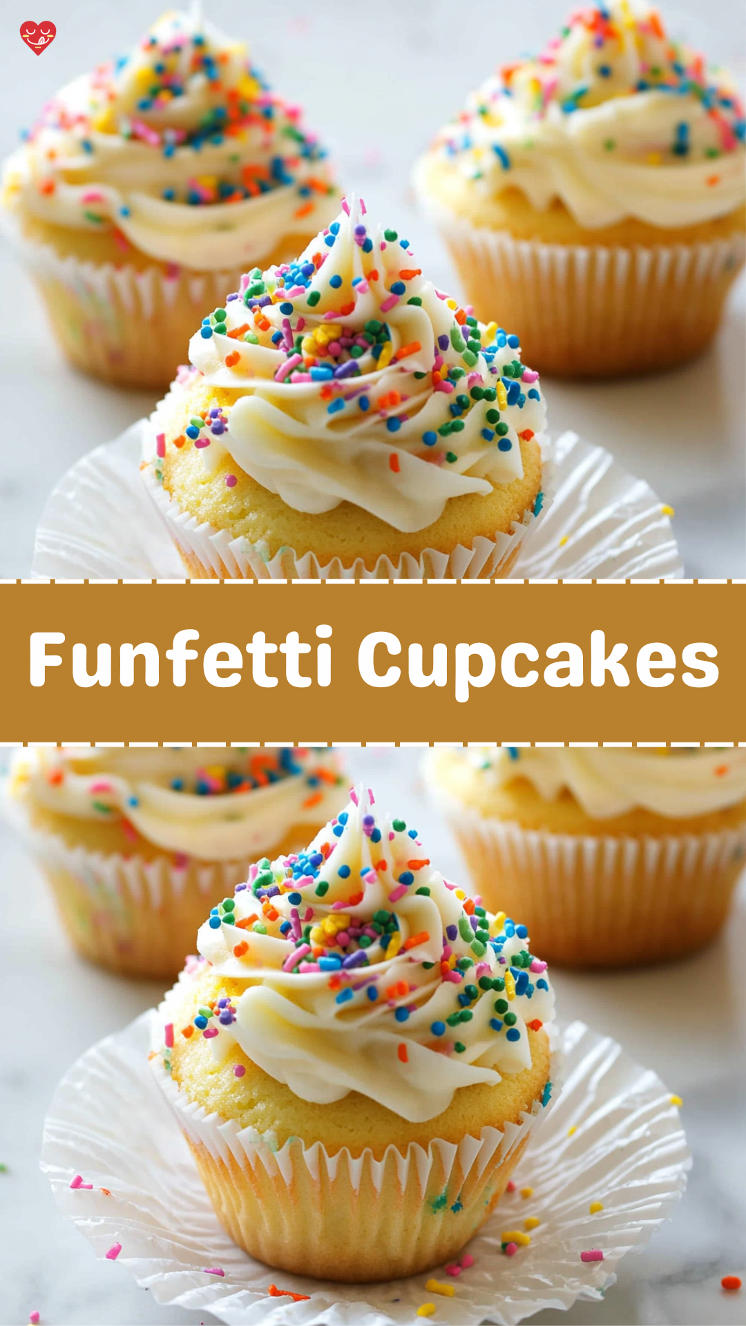 Funfetti Cupcakes - Family Dinner Recipes