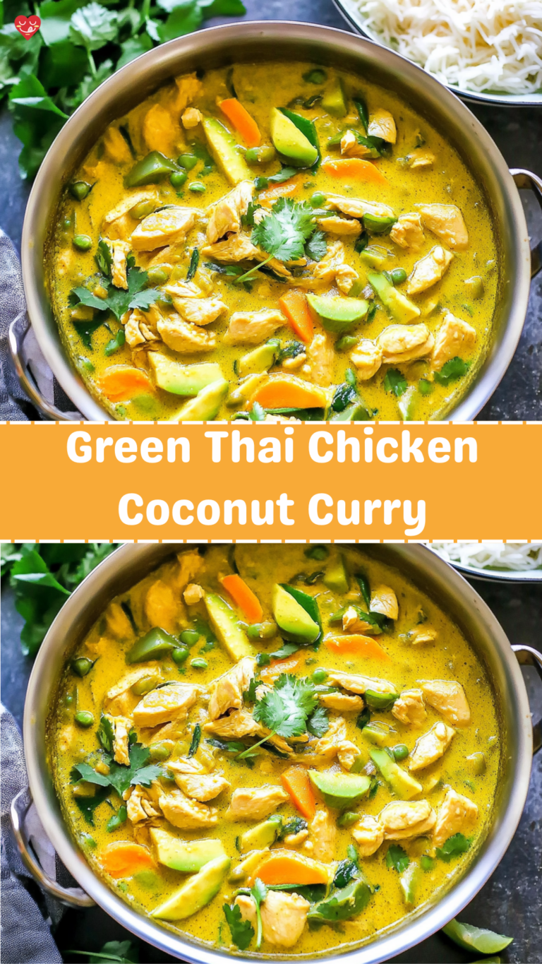 Green Thai Chicken Coconut Curry - Family Dinner Recipes