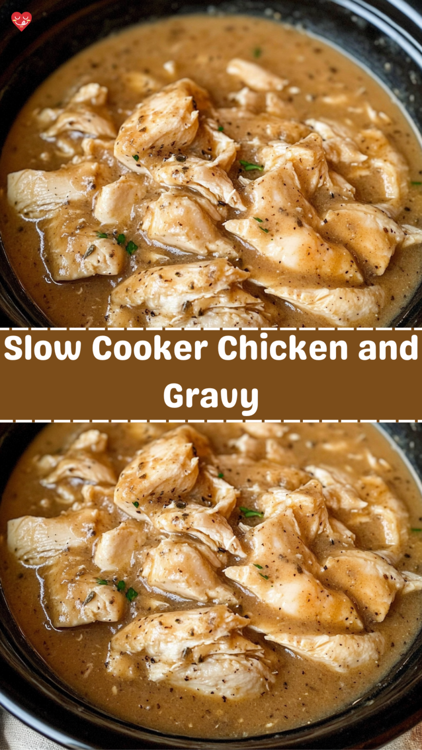 Slow Cooker Chicken and Gravy - Family Dinner Recipes