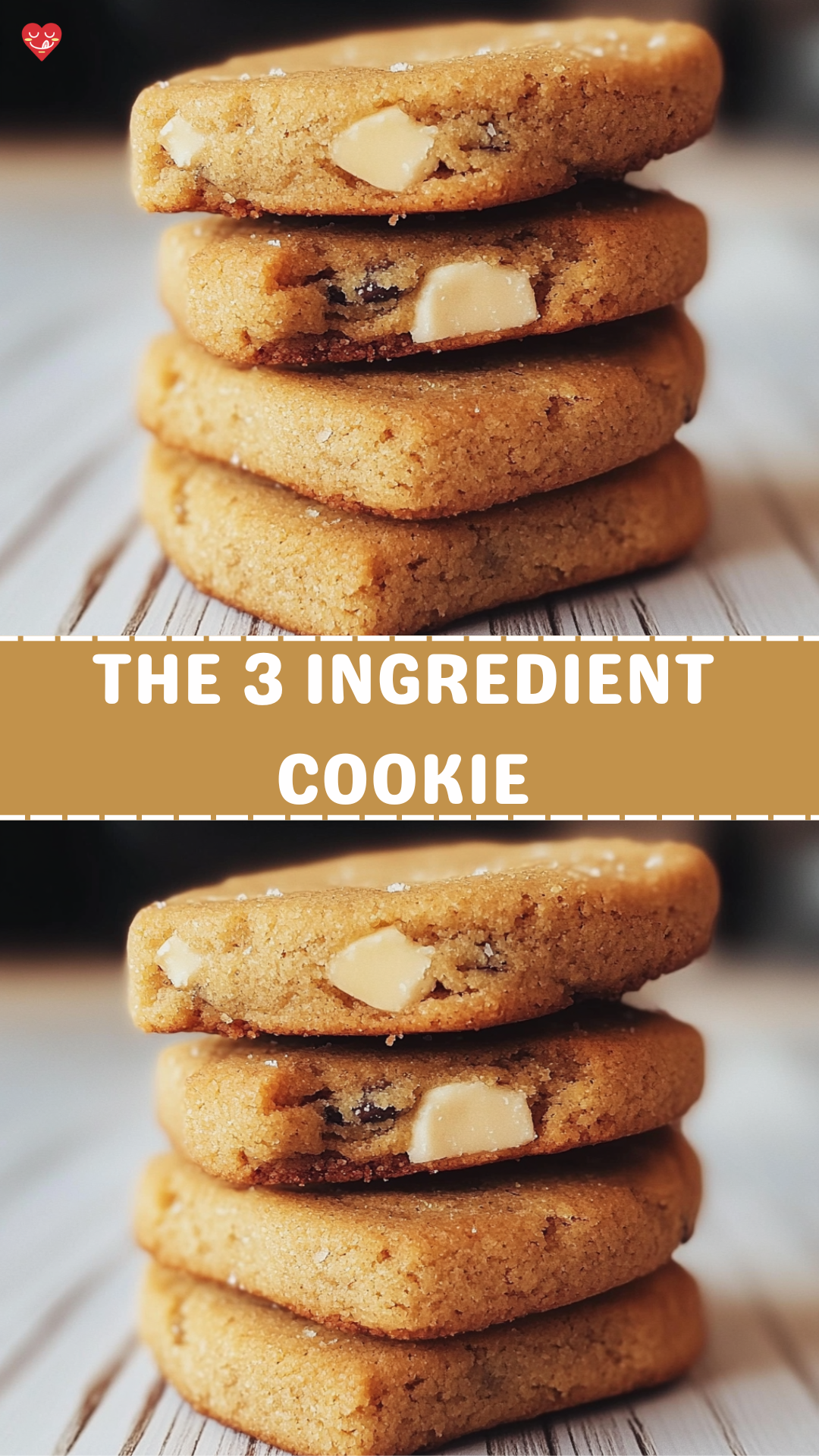 THE 3 INGREDIENT COOKIE - Family Dinner Recipes