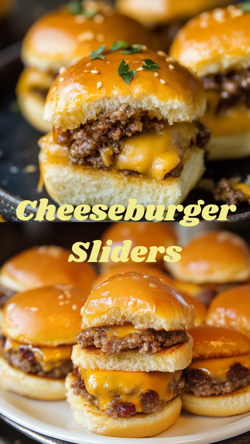 Cheeseburger Sliders - Family Dinner Recipes