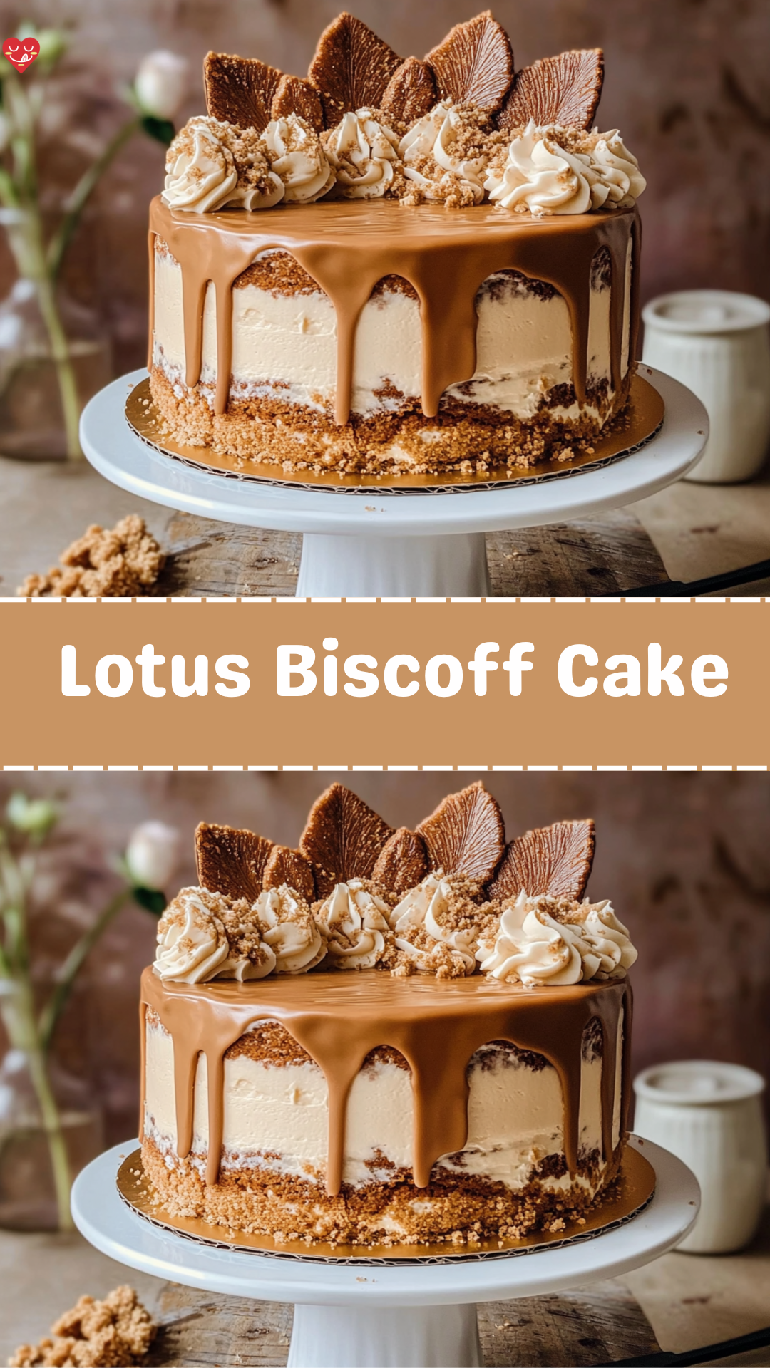 Lotus Biscoff Cake - Family Dinner Recipes