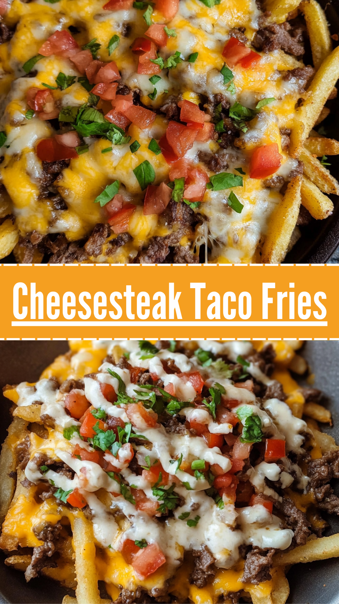 Cheesesteak Taco Fries - Family Dinner Recipes
